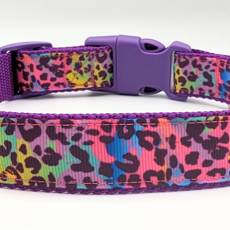Leopard Dog Collar - Etsy