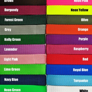 4 Foot Custom Ribbon Leash - Etsy