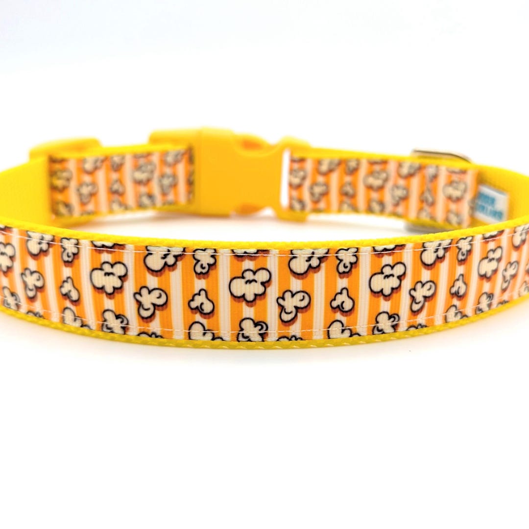 Popcorn Dog Collar / Snack Food Popped Corn - Etsy
