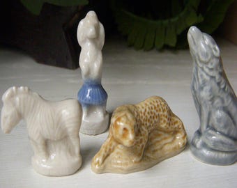 Wade Red Rose Tea Miniature Ceramic Animal Figurines, Made in England ...