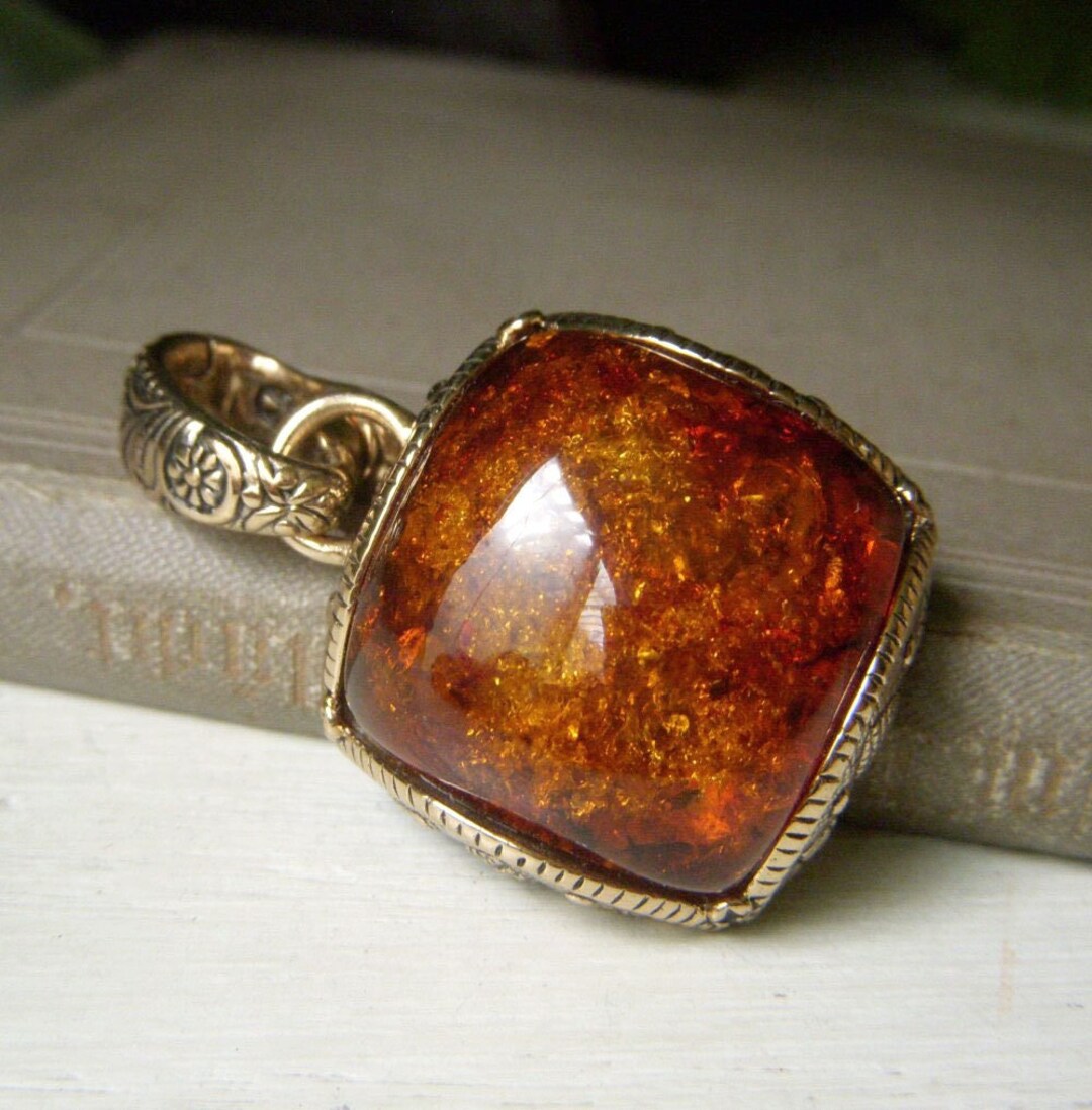 Genuine Amber Pendant, Barse Thailand, on Sale, Exquisite High End ...