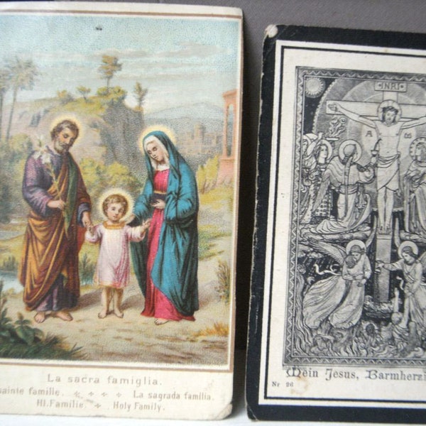 Antique Holy Card - Etsy