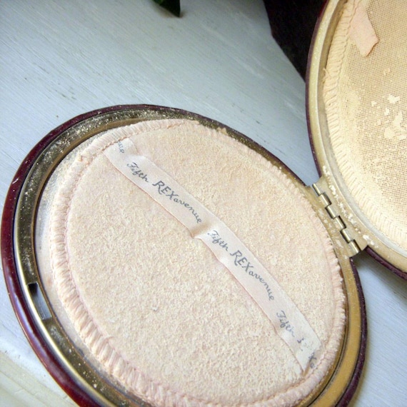 Antique Rex Avenue Fifth Compact Vintage Powder and M… - Gem
