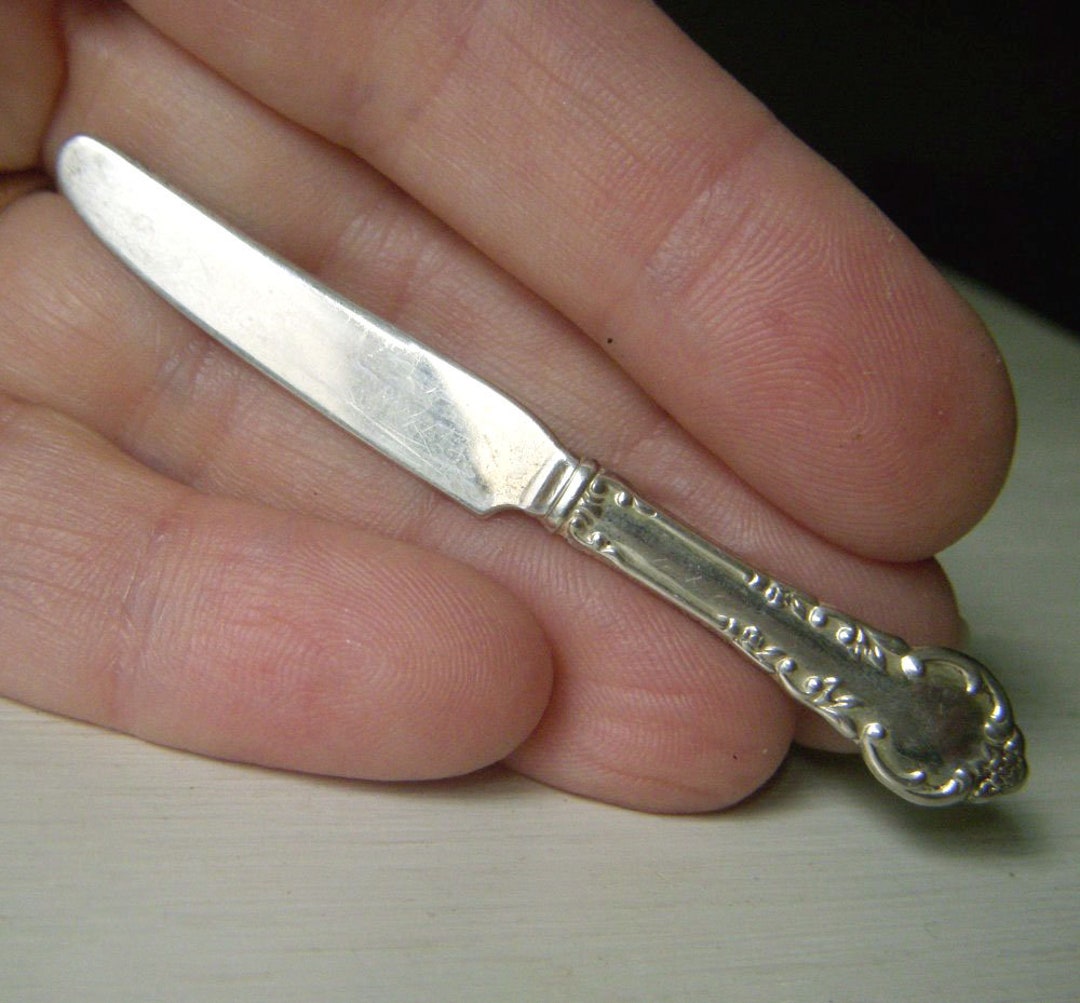 Vintage Sterling Silver Butter Knife Brooch Small Silverware - Etsy