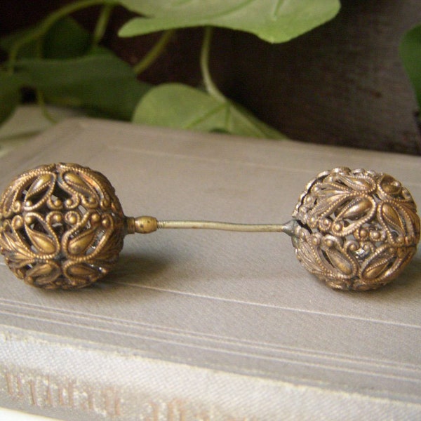 Antique Jabot Pin - Etsy