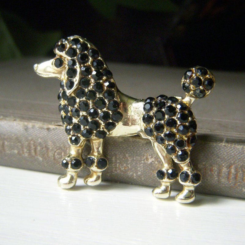 Poodle Brooch - Etsy