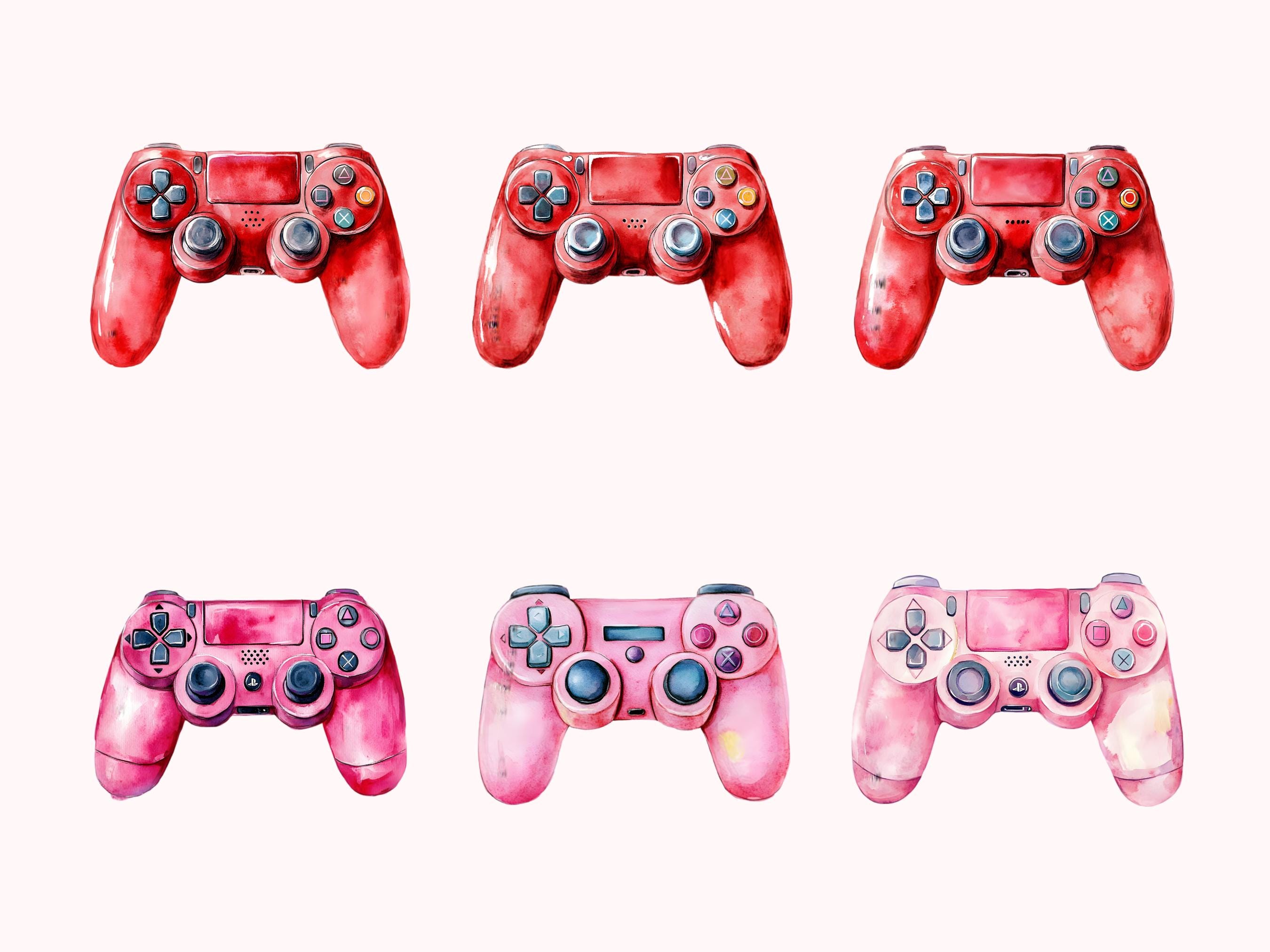 Video Game Controller Clipart Png Bundle, Controller Clipart, Game ...