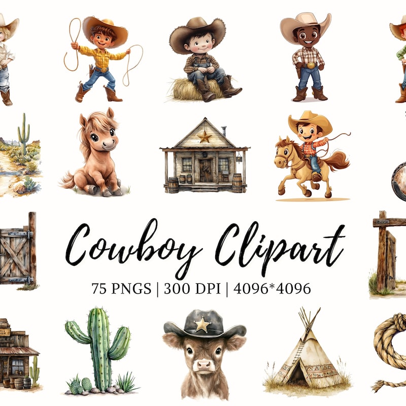 Watercolor Saddle Clip Art - Etsy