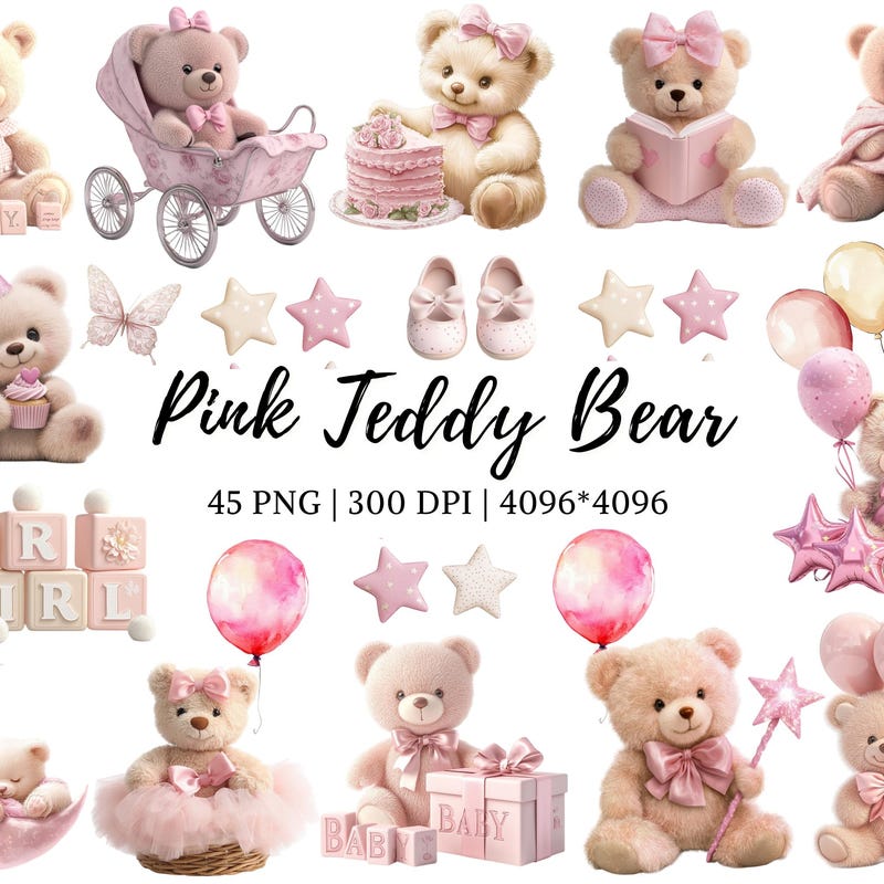 Anime Teddy Bear - Etsy