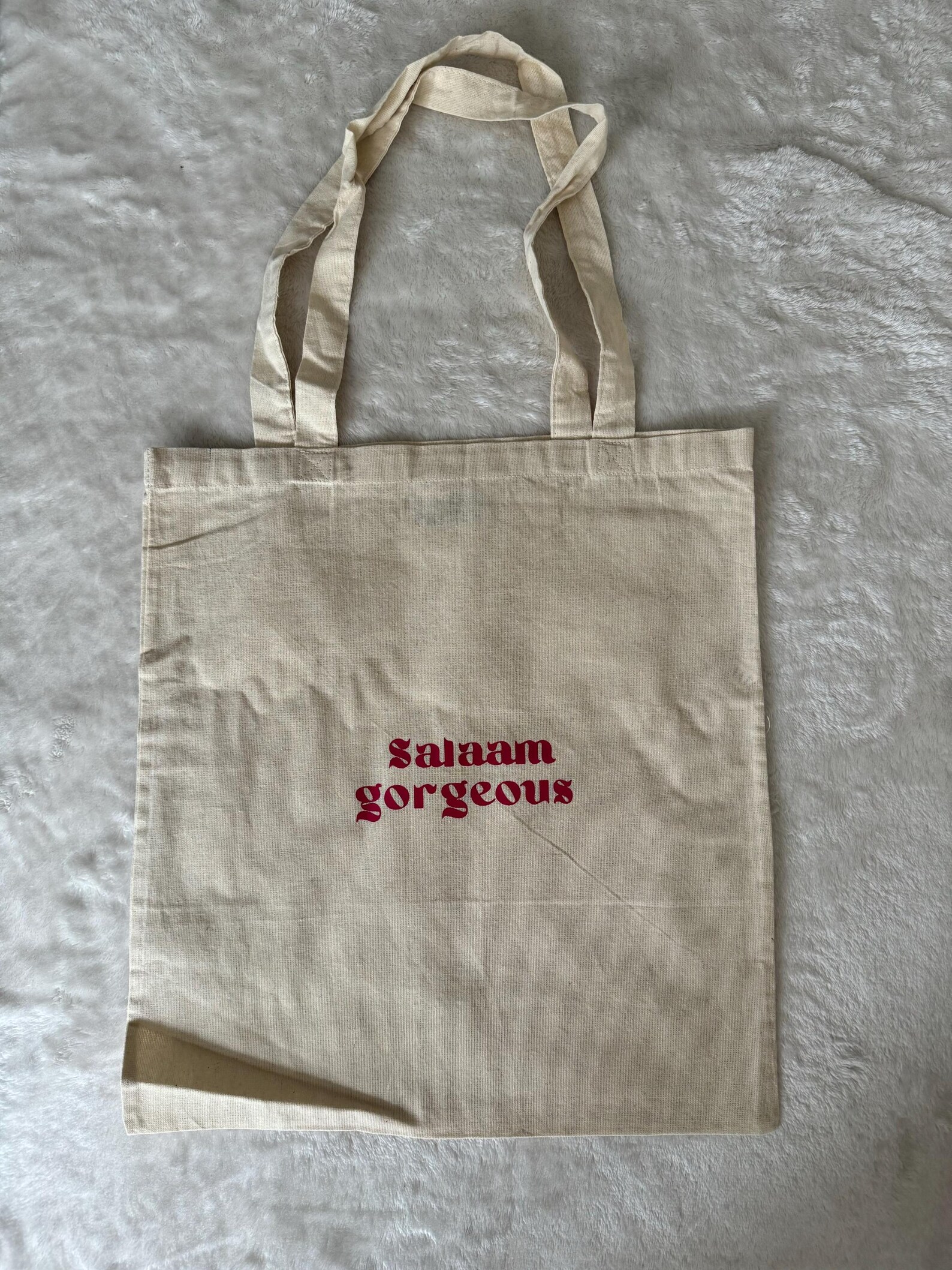 Salaam Gorgeous Tote Bag | Islamic Gift, Muslimah Bag - Etsy