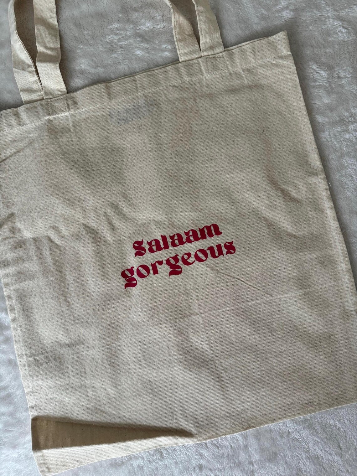 Salaam Gorgeous Tote Bag | Islamic Gift, Muslimah Bag - Etsy
