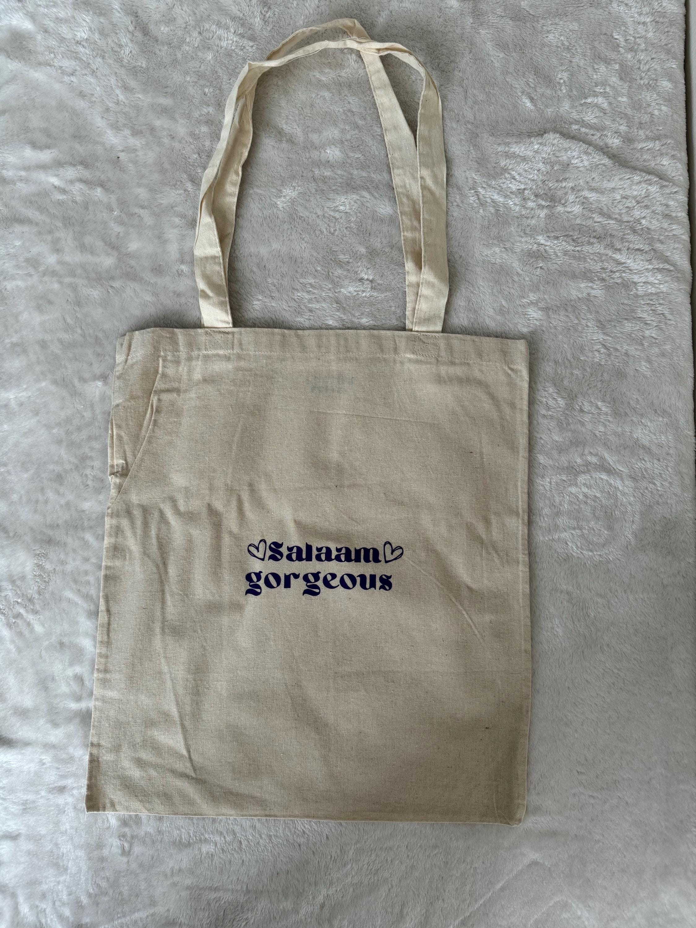 Salaam Gorgeous Tote Bag | Islamic Gift, Muslimah Bag - Etsy