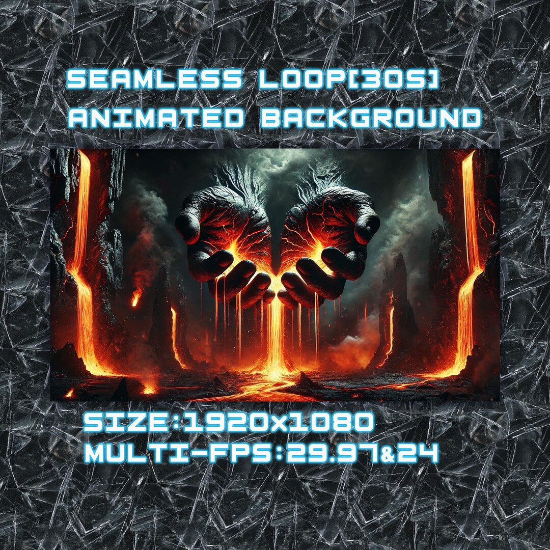 Seamless Loop Backgrounds: 30s, Multi-fps 29.97, 24 , FHD Video Assets ...