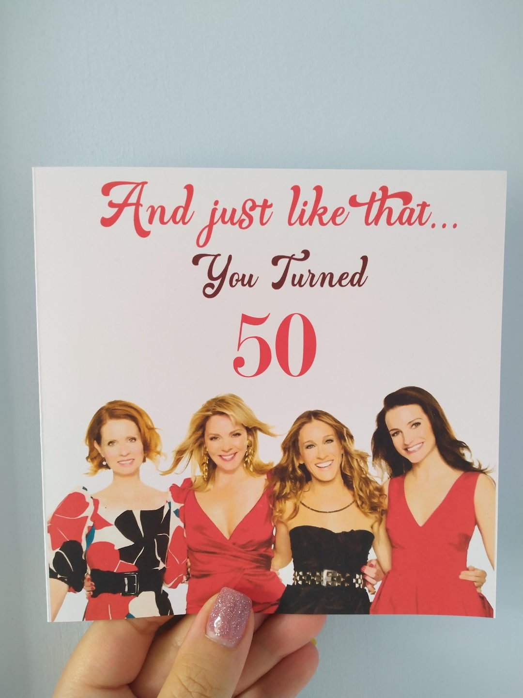 Just Like That You Turned 30, 40 50, 60, Any Age Birthday Card - Etsy