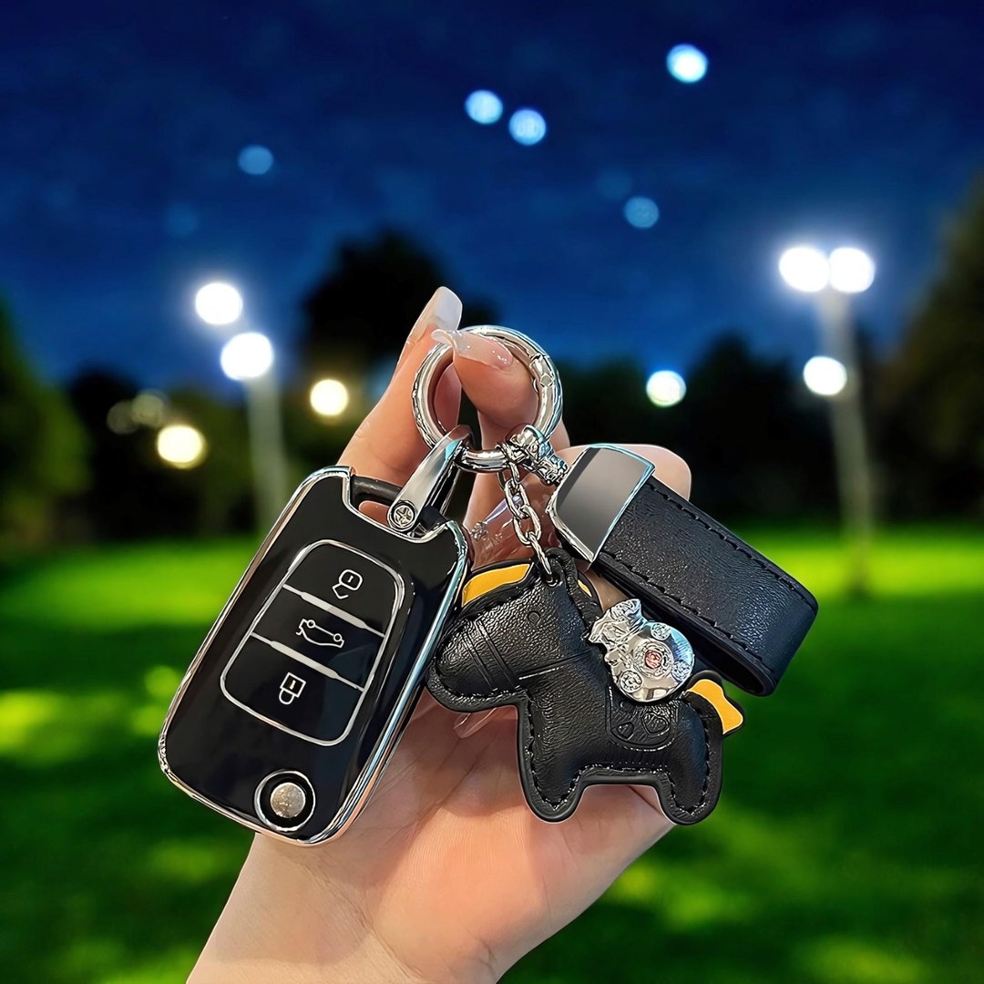 Car Key Cover for Kia, Stylish, Tpu Fob, With Keychain, Car Key ...