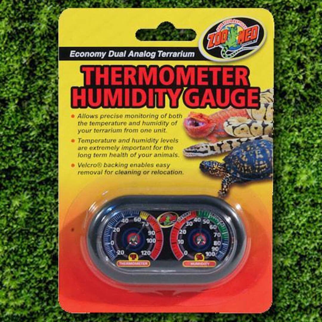 Zoo Med Analog Thermo-hygrometer - Etsy