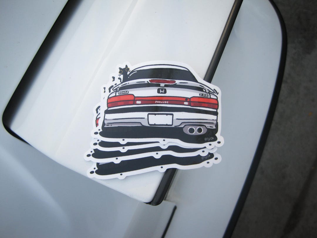 Honda Prelude Stickers 3rd Gen 1989 - Etsy