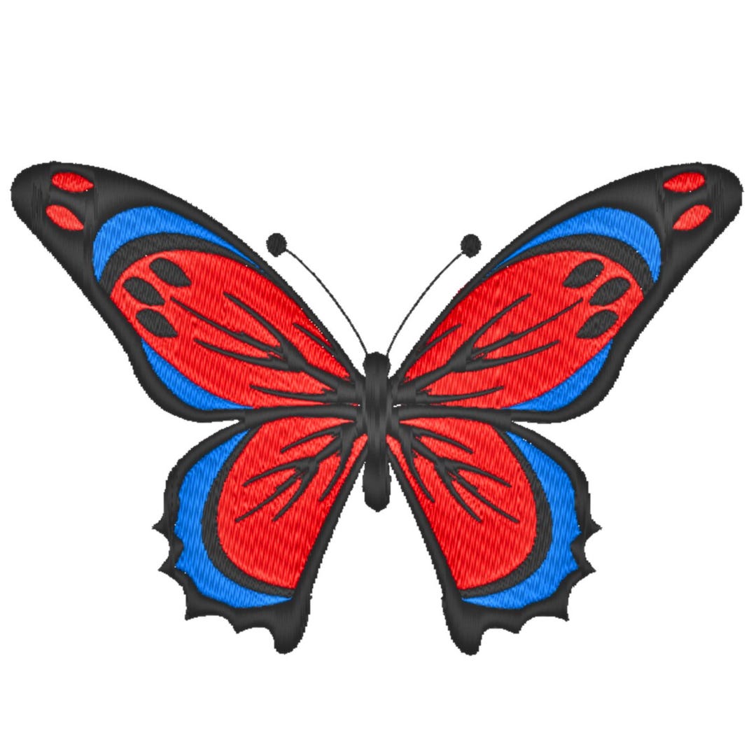 Butterfly Embroidery Design - PES Machine File for Elegant Stitching ...