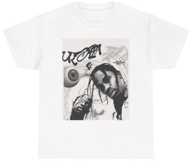 TRAVIS SCOTT Vintage Graphic Tee - Etsy