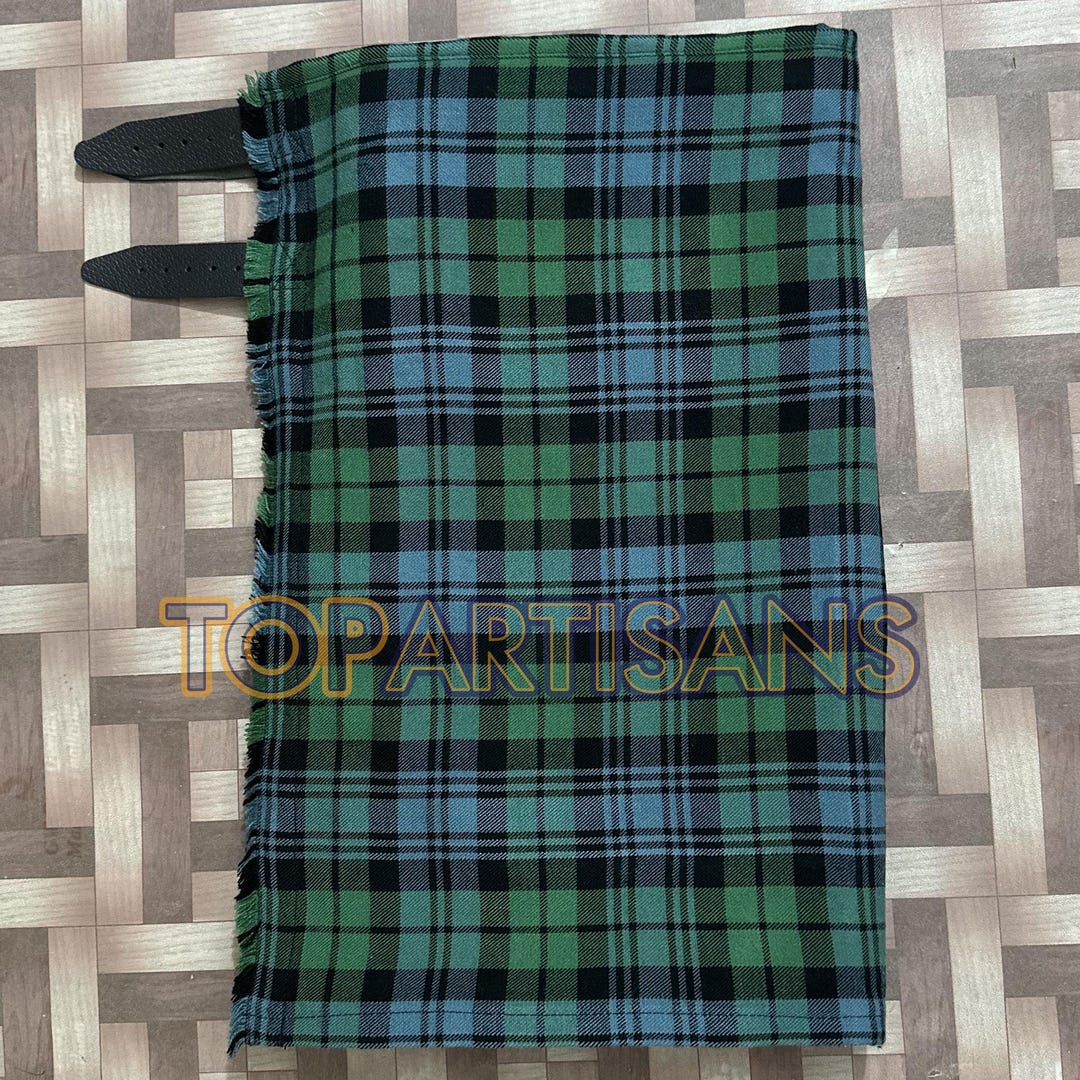 Handmade Clan Campbell Kilt for Men - Scottish Campbell Ancient 8 Yard ...