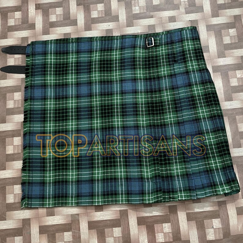 Handmade Clan O'connor Kilt for Men - Scottish O'connor 8 Yard Tartan ...