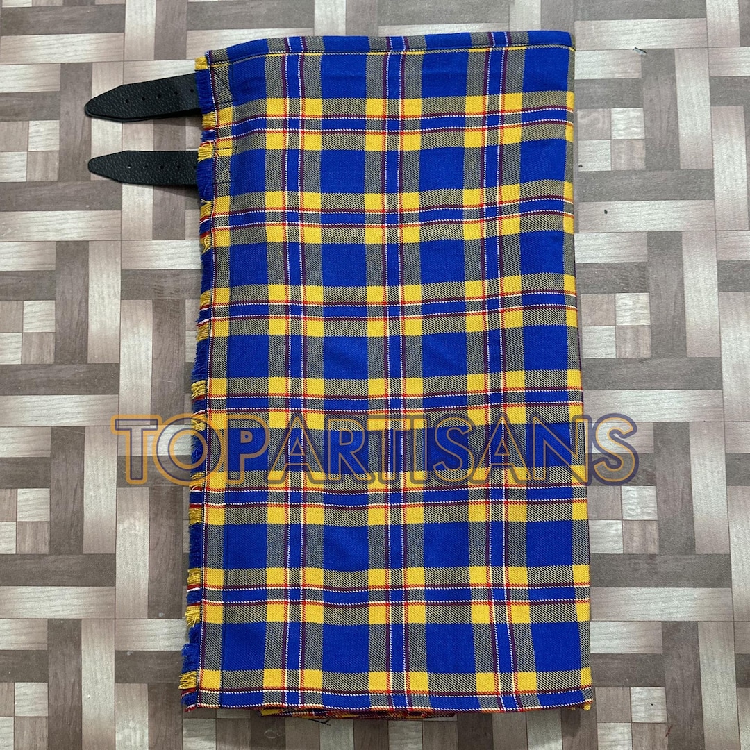Handmade Clan Mccann Kilt for Men - Scottish Mccann 8 Yard Tartan Kilt ...