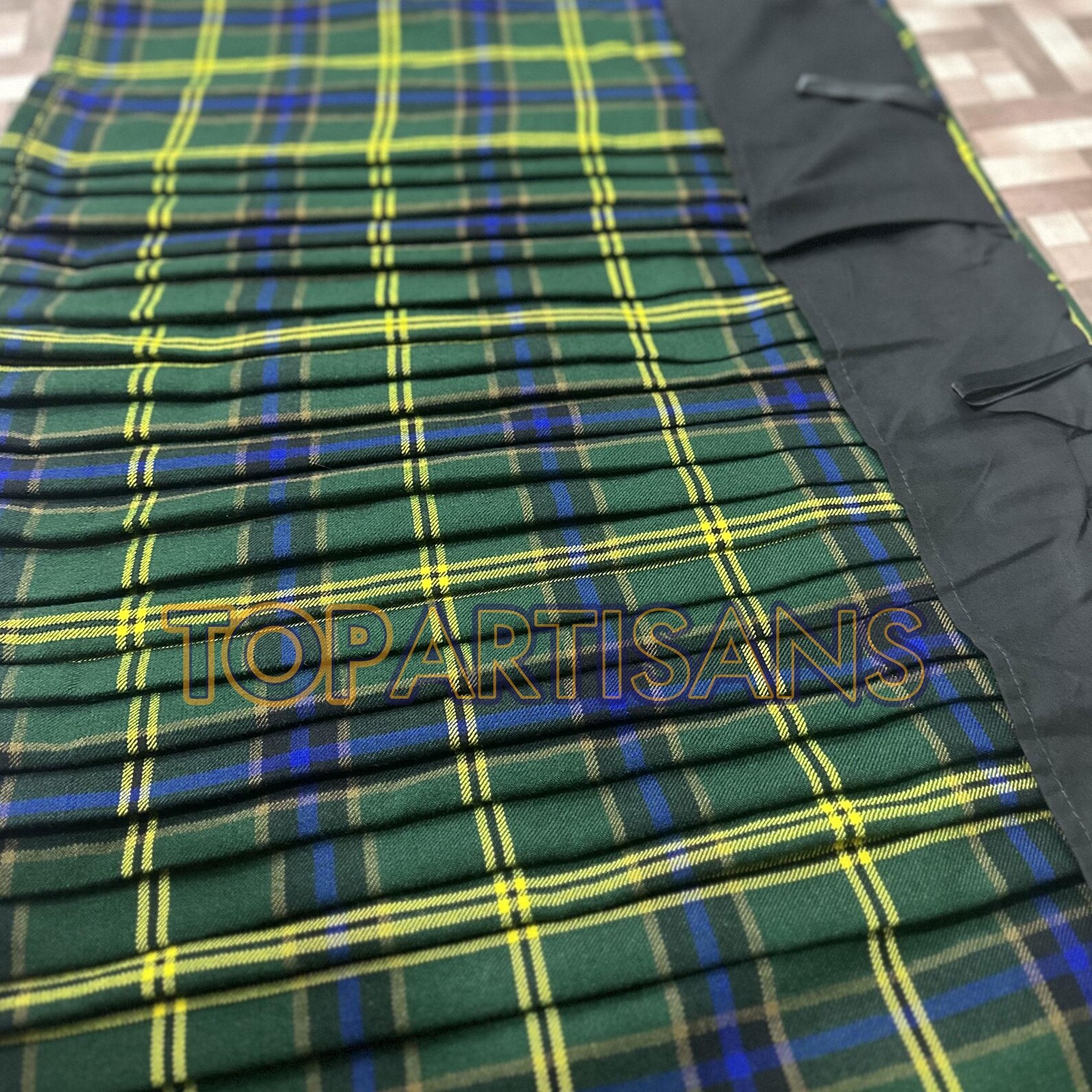 Handmade US Army Kilt for Men - Scottish US Army 8 Yard Tartan Kilt ...