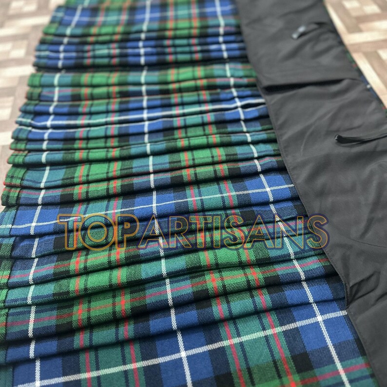 Handmade Clan Macrae Kilt for Men - Scottish Macrae Hunting Ancient 8 ...