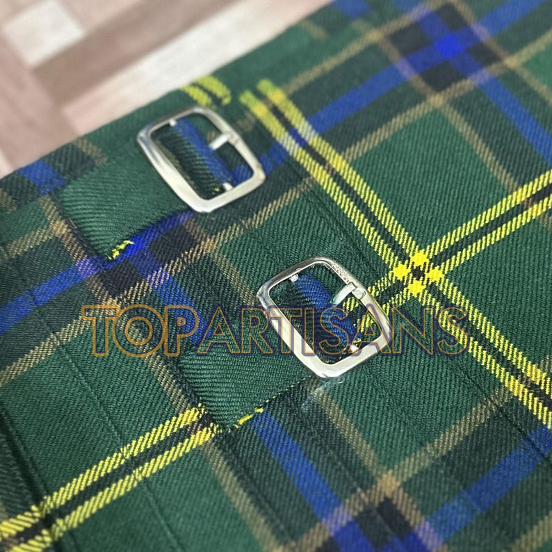 Handmade US Army Kilt for Men - Scottish US Army 8 Yard Tartan Kilt ...