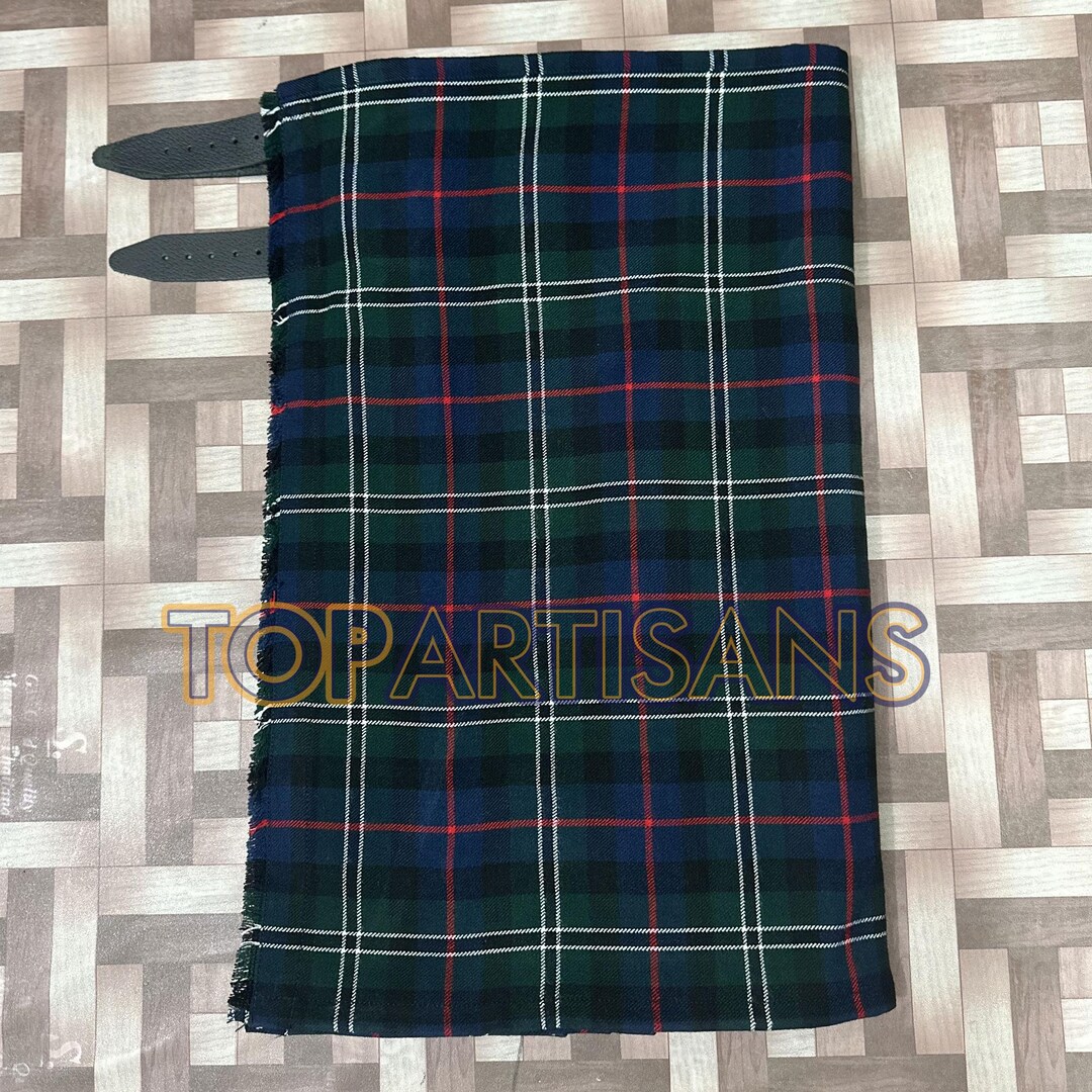 Handmade Clan Rose Kilt for Men - Scottish Rose Hunting Modern 8 Yard ...