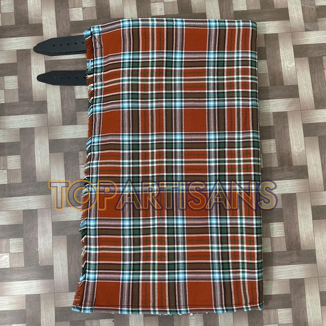 Handmade Clan Macbean Kilt for Men - Scottish Macbean Ancient 8 Yard ...