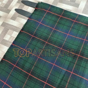Handmade Clan Davidson Kilt for Men - Scottish Davidson Modern 8 Yard ...
