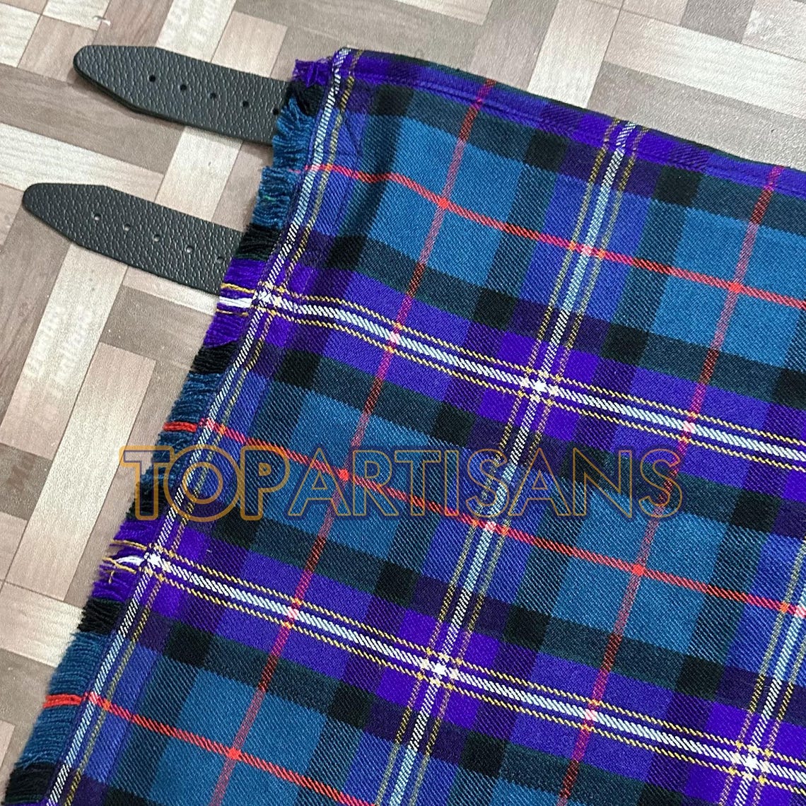 Handmade Clan Masonic Kilt for Men - Scottish Masonic 8 Yard Tartan ...