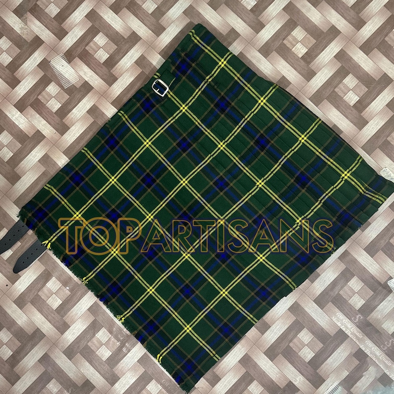 Handmade US Army Kilt for Men - Scottish US Army 8 Yard Tartan Kilt ...