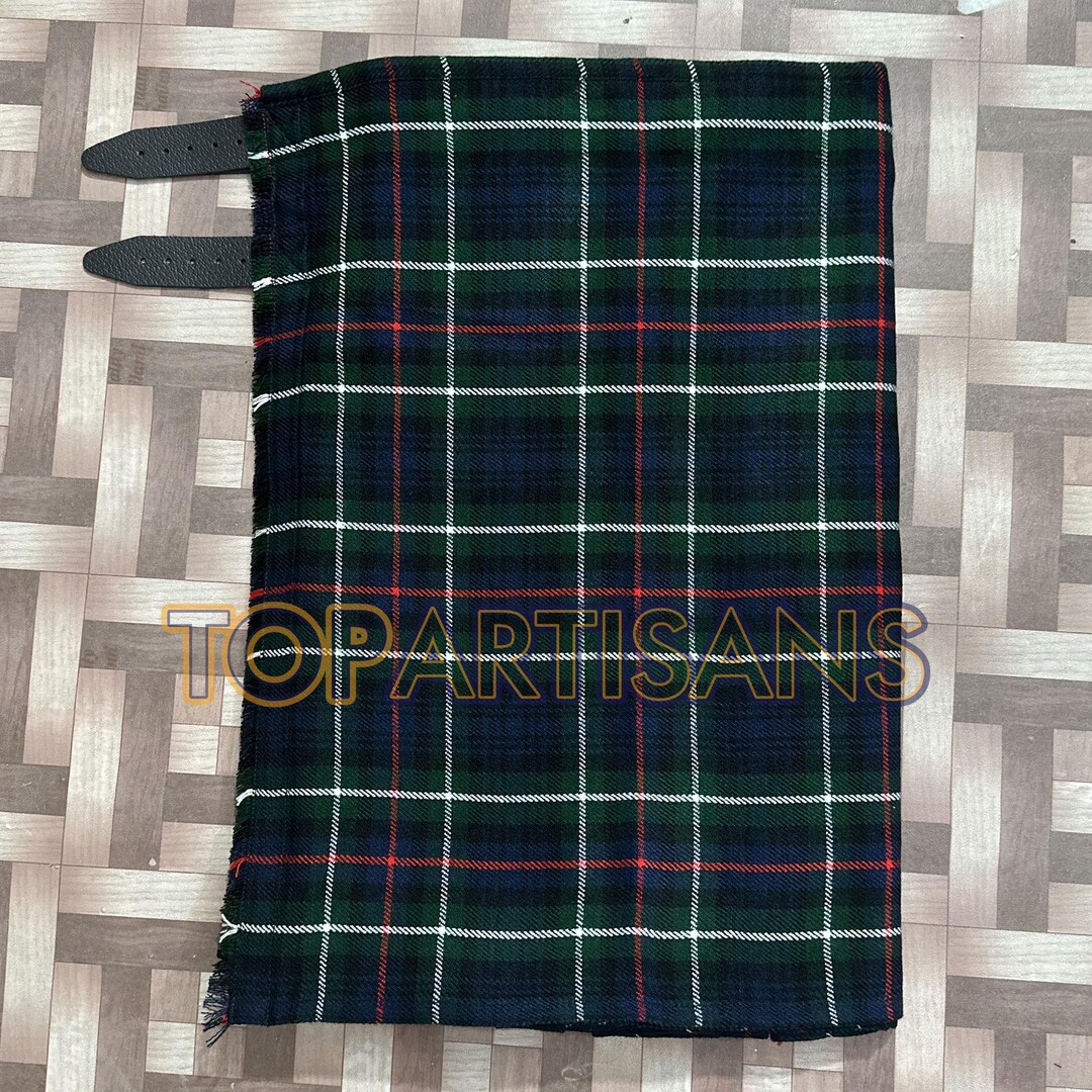 Handmade Clan Mackenzie Kilt for Men - Scottish Mackenzie Modern 8 Yard ...