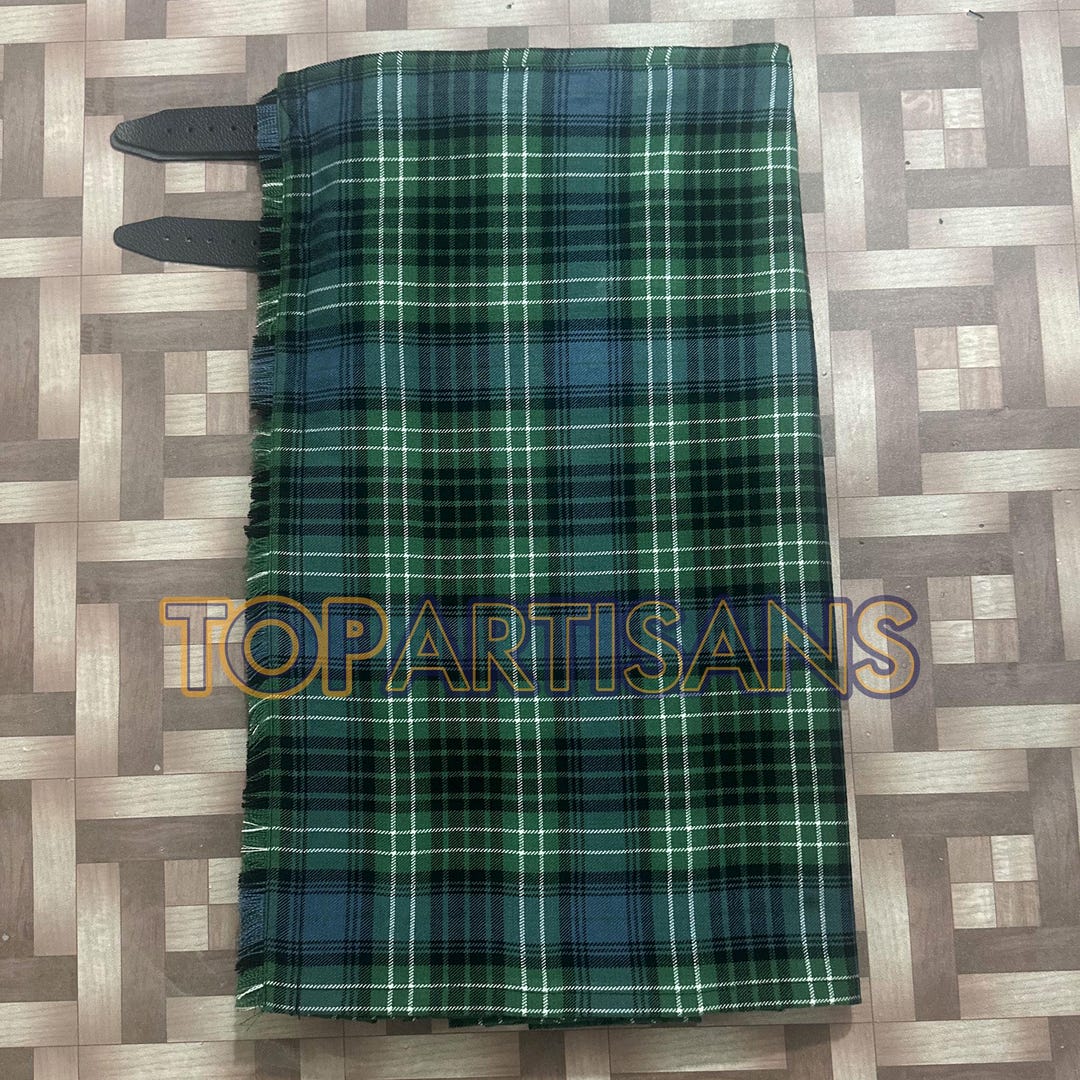 Handmade Clan O'connor Kilt for Men - Scottish O'connor 8 Yard Tartan ...