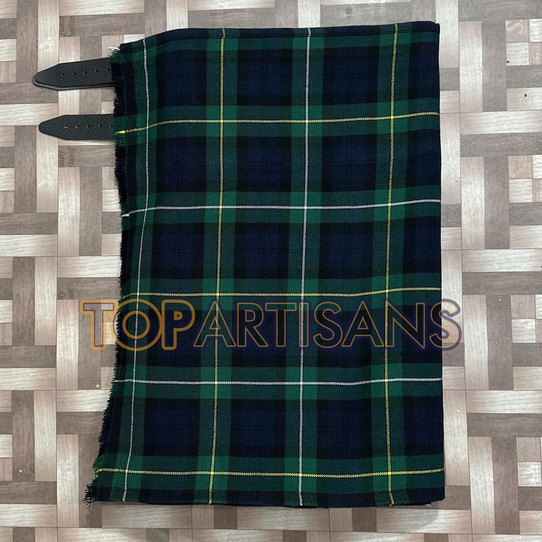 Handmade Clan Campbell of Loudoun Modern Kilt for Men - Scottish ...