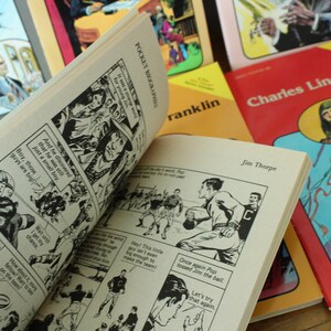 Choose Your Biography Graphic Novel, Pocket Biographies, 1984, 4.2x7 ...