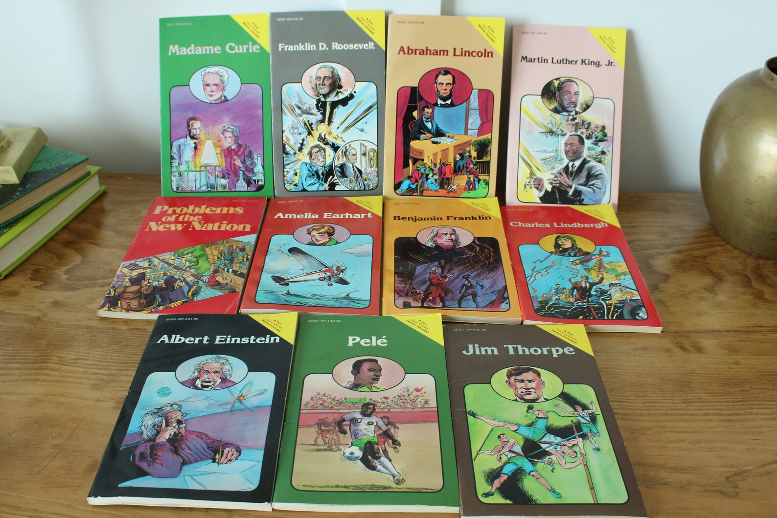 Choose Your Biography Graphic Novel Pocket Biographies 1984 | Etsy