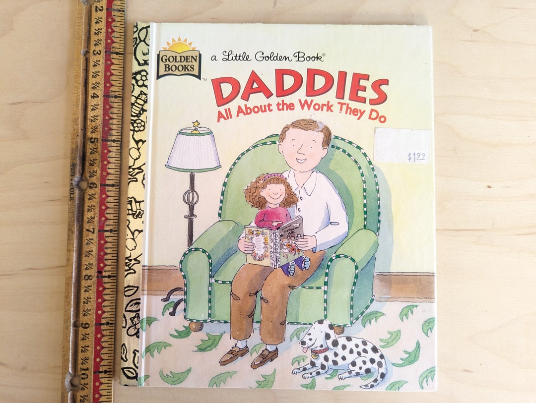 Daddies All About the Work They Do Little Golden Book 1997 - Etsy