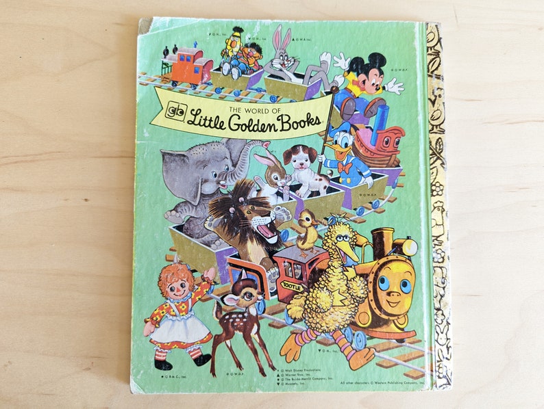 Rabbit and His Friends Little Golden Book, 1977, Hardback 6.75x7.75 ...