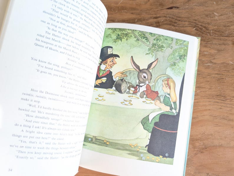 Peter Pan and Alice in Wonderland Dandelion Library Hardcover Book, 6 ...