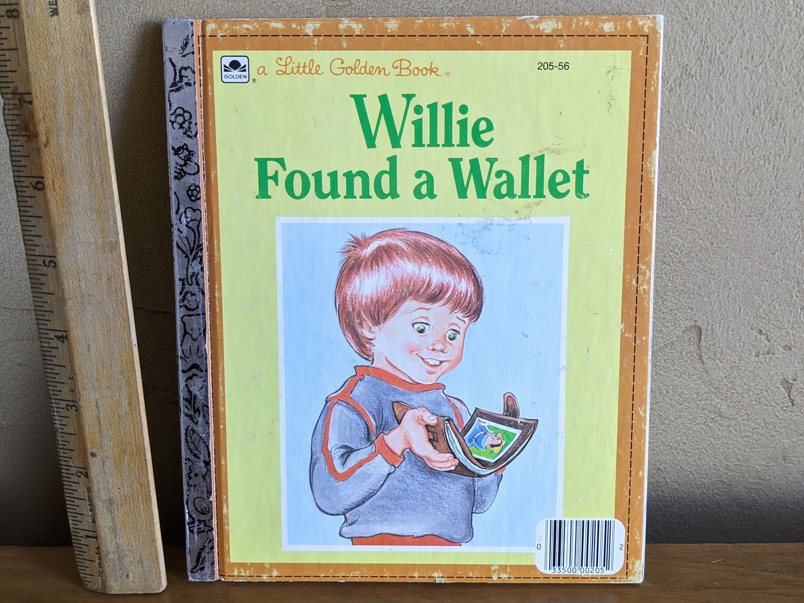Willie Found a Wallet Golden Book 1984 Hardback 6.75x7.75 | Etsy