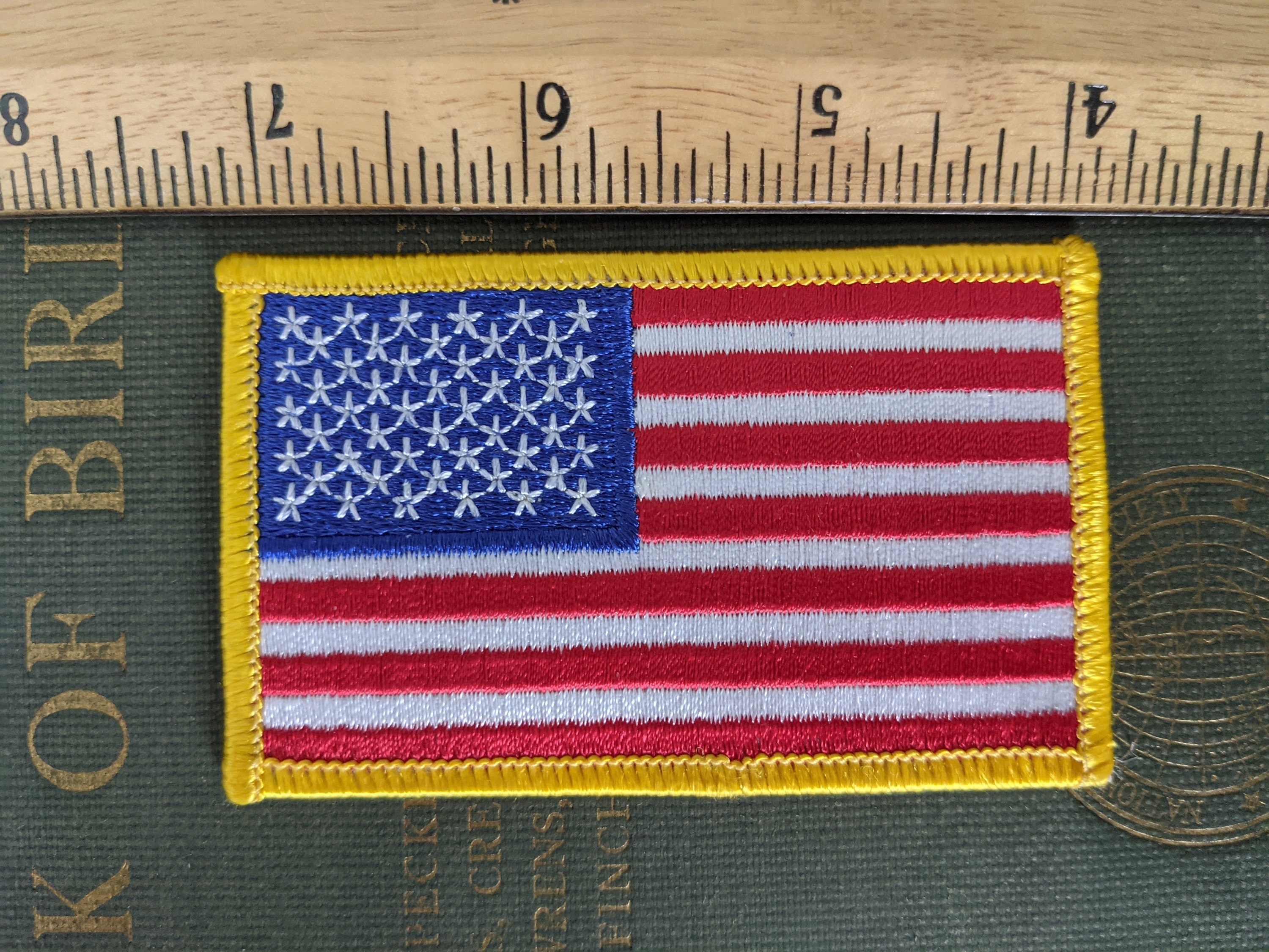 United States of America Flag Patch American Flag Iron on 2 | Etsy