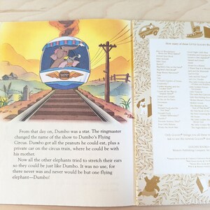 Dumbo, Little Golden Book 1988, 6.75x8 Inch Hardcover Children's Book ...