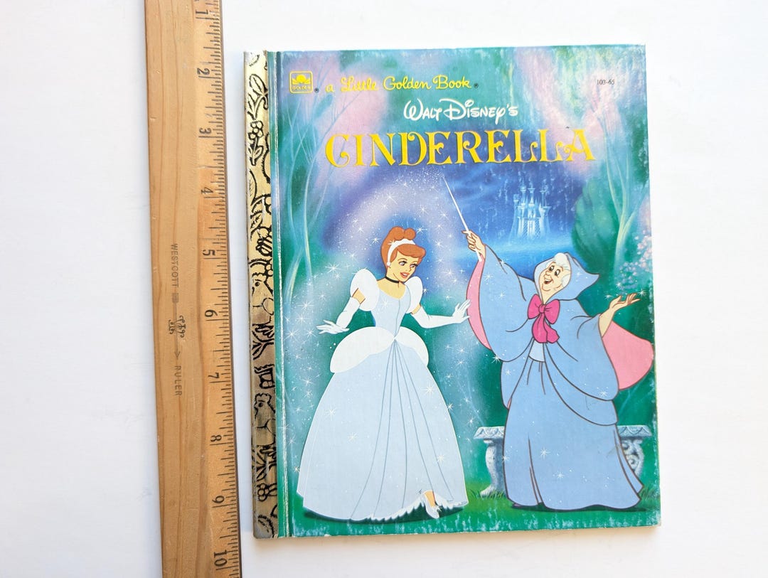 Cinderella, Little Golden Book 1991, Hardback Children's Book - Etsy