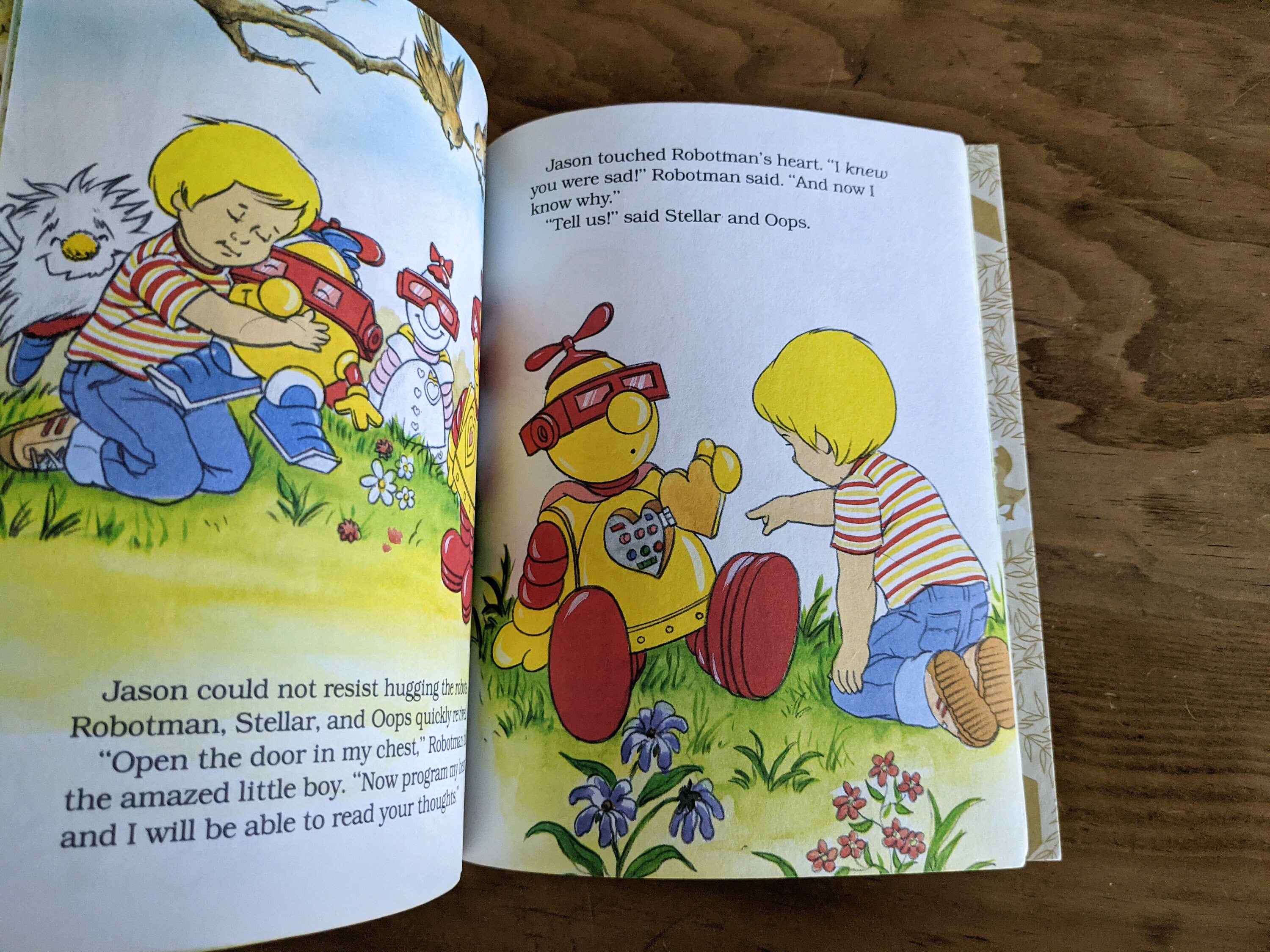 Robotman and Friends at School 1985 Little Golden Book 6.5x8 | Etsy
