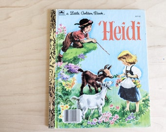 Heidi Golden Book - Etsy