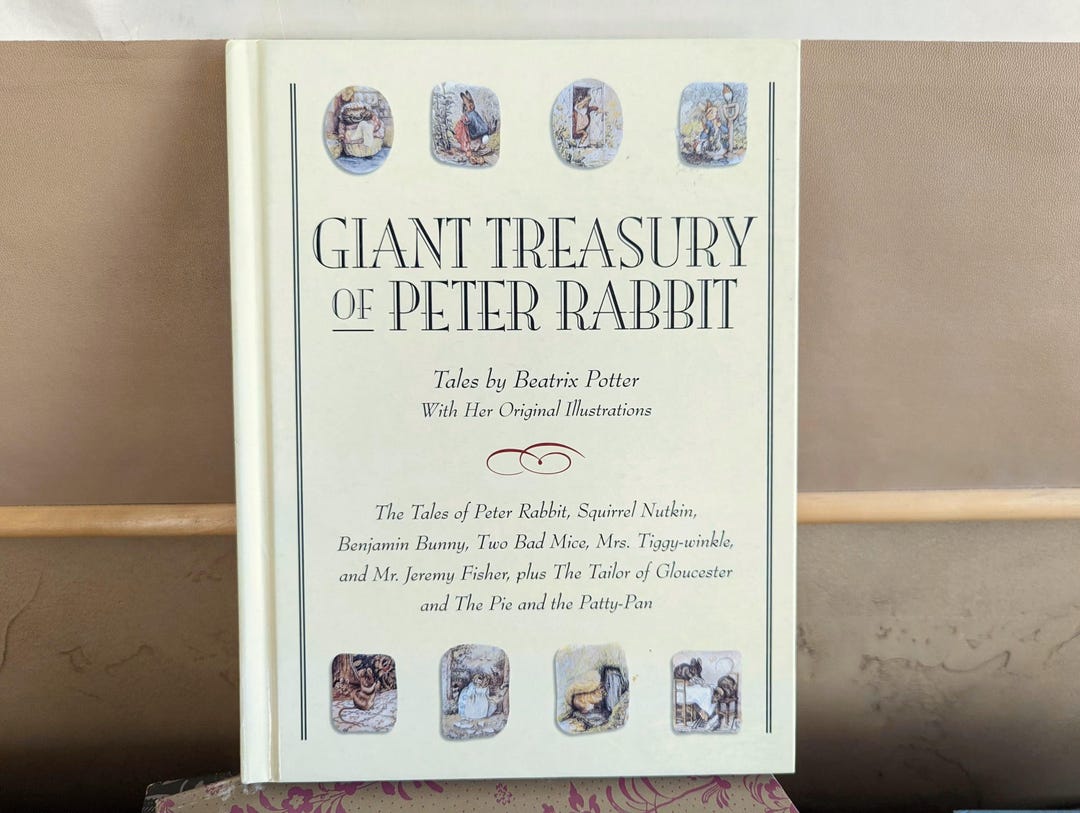 Giant Treasury of Peter Rabbit Hardcover Book, Tales by Beatrix Potter ...