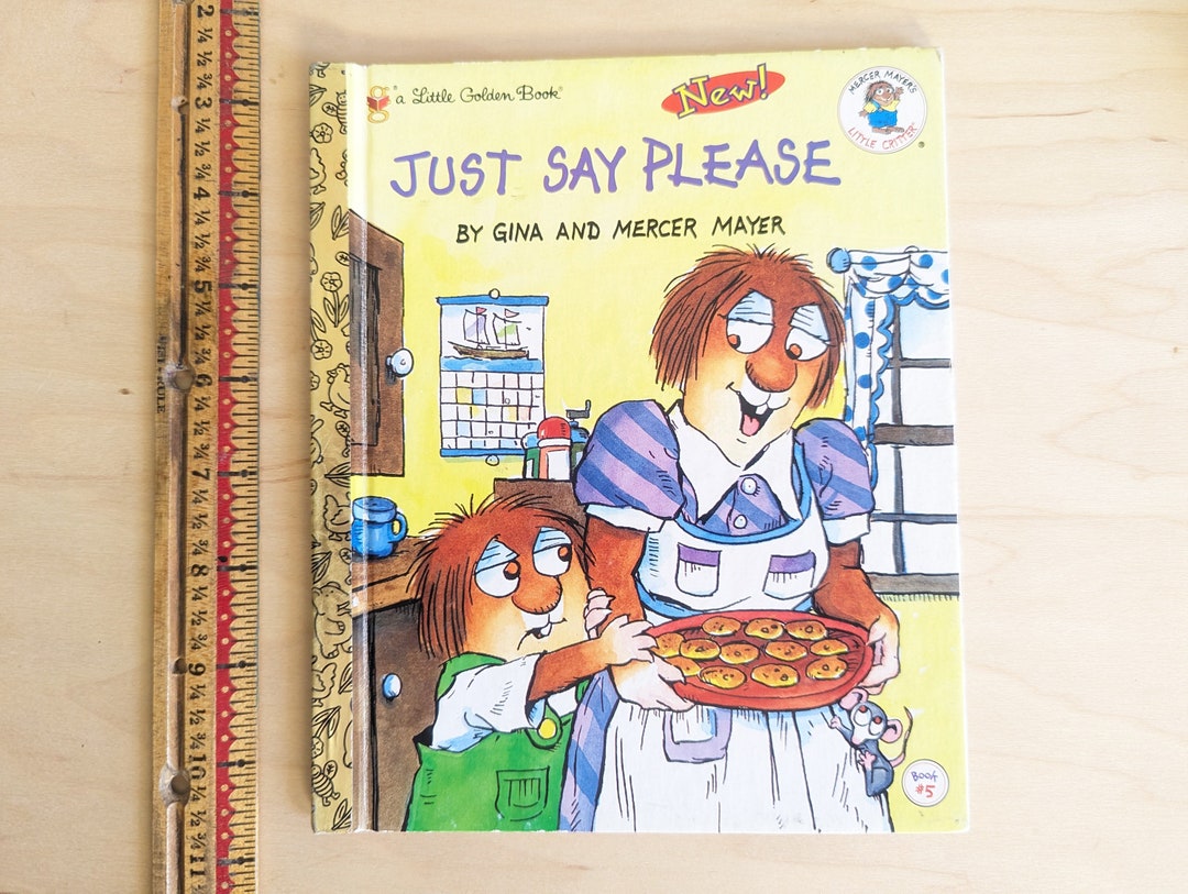 Just Say Please, Little Golden Book 1993, 6.75x8 Inch Hardcover - Etsy